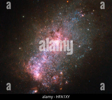 The Hubble Space Telescope captures stunning images of the galaxy NGC ...