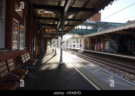 Platform 2 on Witham train station, Essex Stock Photo - Alamy