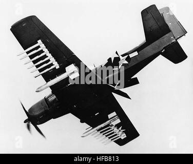 A photograph of a Douglas AD-2 Skyraider aircraft of the United Staes ...