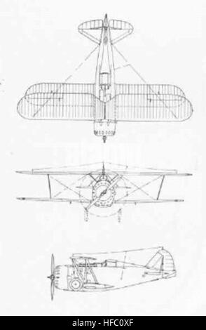 Grumman F3F-1, a biplane fighter used by the U.S. Navy in the late ...