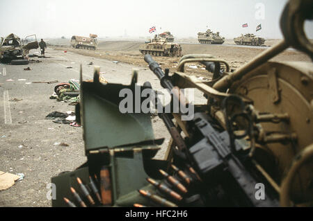 The highway of death in Kuwait in 1991 Photograph by Dennis Brack bb24 ...