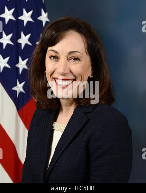 Secretary of the Navy, Dr. Janine Davidson, center, and Assistant ...