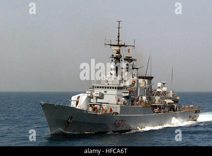 ITALIAN NAVY MAESTRALE CLASS FRIGATE F574 ALISEO Stock Photo - Alamy