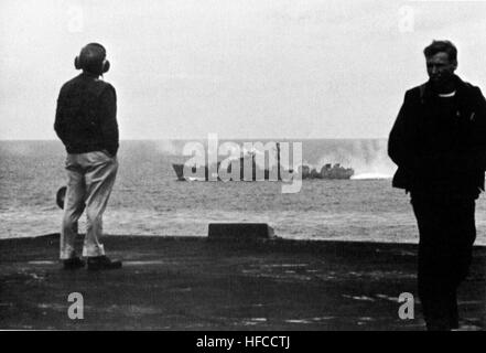 Mirka class frigate in the Med c1968 Stock Photo - Alamy