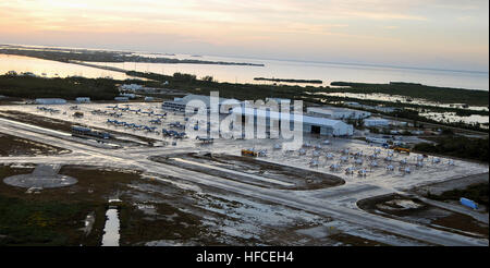 aerial view of nas key west naval air station base truman annex florida ...