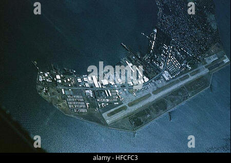 Naval Station Sangley Point aerial2 c1964 Stock Photo - Alamy