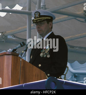 Paul X. Rinn at USS Samuel B. Roberts (FFG 58) commissioning Stock ...