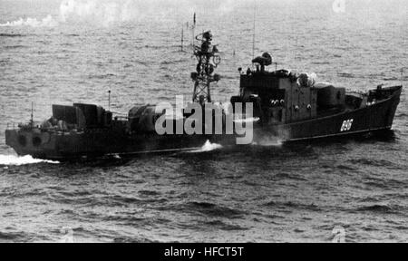 Project 35 Mirka class frigate in the Med c1968 Stock Photo - Alamy