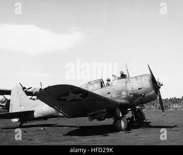 SBD-4 VMSB-233 Guadalcanal 1943 Stock Photo - Alamy