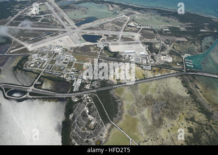 Aerial view of Naval Air Station Key West, Florida, United States of ...