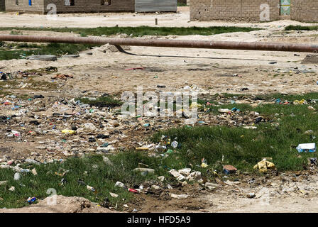 The Qarmat Ali District in Basra, Iraq, on June 3. Soldiers Patrol ...