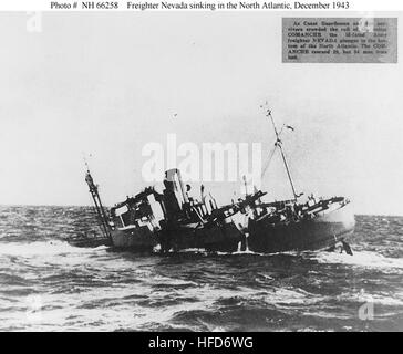 SS Nevada (1915) sinking Stock Photo - Alamy