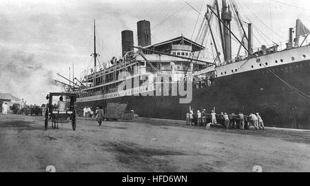 SS Princess Alice interned at Cebu, Philippines Stock Photo - Alamy