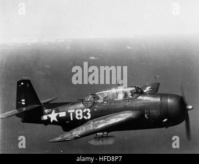 TBM-3E Avenger VMTB-234 in flight 1945 Stock Photo - Alamy