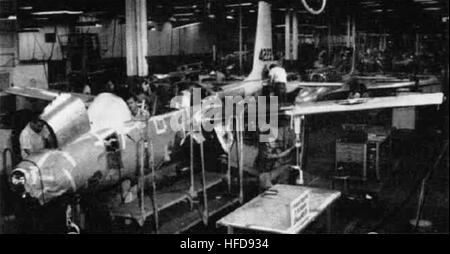 Temco TT-1 assembly line Stock Photo - Alamy