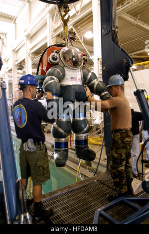 Atmospheric Dive Suit (ADS), Calif., Deep Submergence Unit (DSU), DSU's Submarine Rescue Day ...