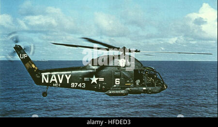 UH-2A Seasprite of HC-2 in flight c1968 Stock Photo - Alamy