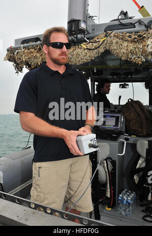 Unmanned Underwater Vehicle (UUV) operations conducted by Commander ...