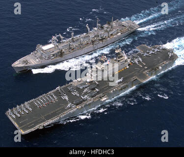 USS Supply (AOE-6) underway on sea trials off Point Loma, California ...