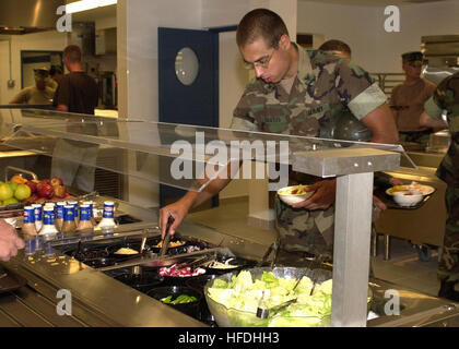 US Navy New galley opens at Camp Mitchell, Rota, Spain Stock Photo - Alamy