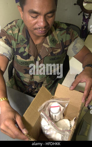 US Navy Urinalysis testing aboard USS Kitty Hawk Stock Photo - Alamy
