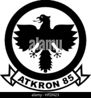 Attack Squadron 85 (US Navy) insignia 1954 Stock Photo - Alamy