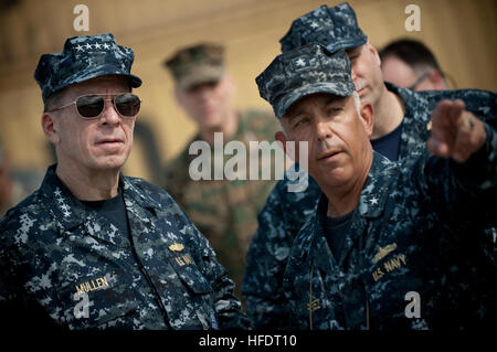 Navy Adm. Mike Mullen, Navy Rear Adm. James J. Shannon, Army Brig. Gen ...