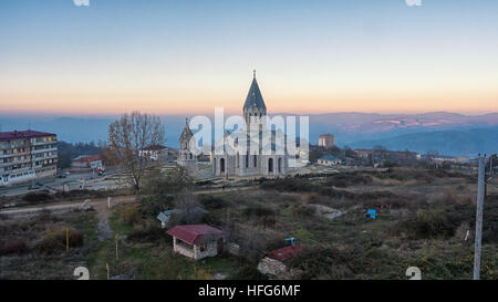 Ghazanchetsots Cathedral, Shushi, Nagorno-Karabakh Stock Photo - Alamy