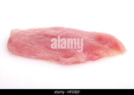 Raw turkey cutlet Stock Photo - Alamy