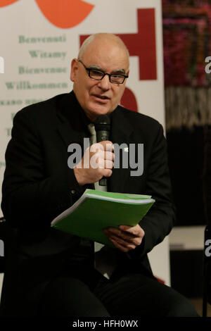 Latvia, Riga. 30th December 2016. The representative of the Baptists in ...