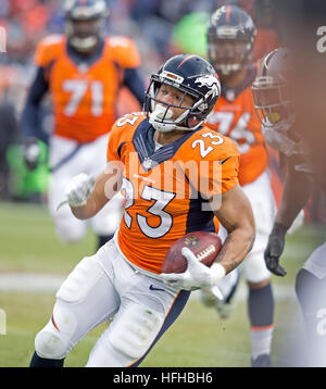 Denver, Colorado, USA. 1st Jan, 2017. Broncos ILB ZAIRE ANDERSON ...
