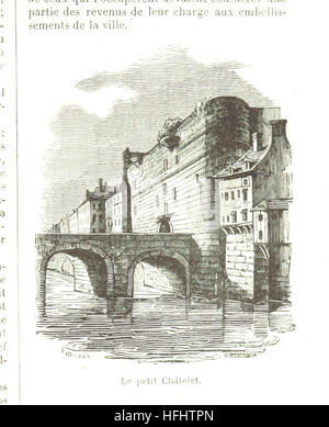 The image illustrates the historical development of Paris, tracing its ...