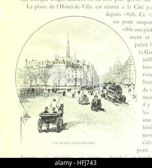 A visual journey through Paris along the Seine River, illustrated with ...