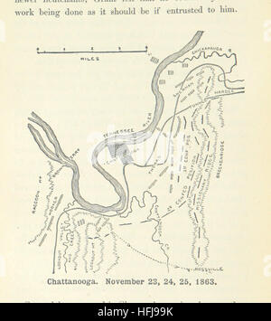 The image depicts a bird's-eye view of the Civil War, illustrating ...