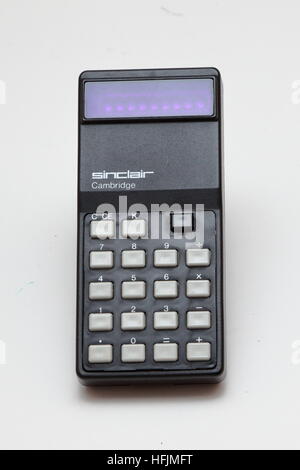 Sinclair Cambridge calculator Stock Photo - Alamy