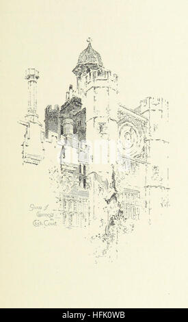 An illustrated guide to Hampton Court, featuring 43 drawings by Herbert ...