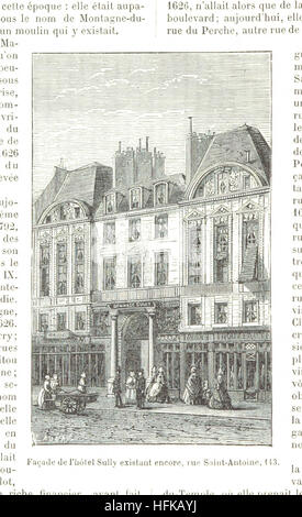The image illustrates the historical development of Paris, tracing its ...