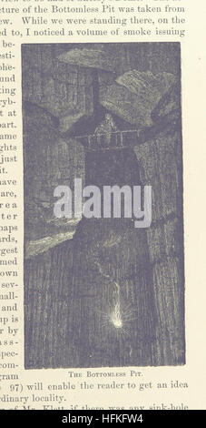 This image from 'Celebrated American Caverns' shows a famous cave ...