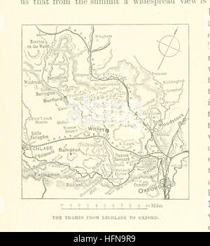A detailed exploration of the River Thames, tracing its course from ...