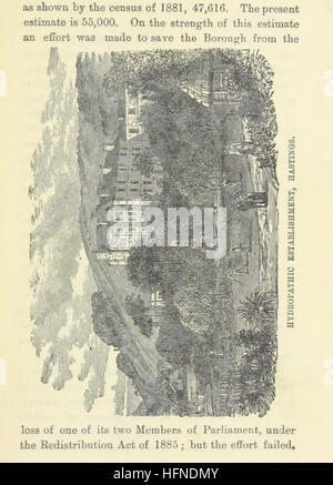 This image from 'Pike's Guide to Hastings and St. Leonards' features a ...