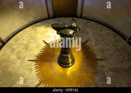 The interior of the ANZAC War Memorial, Hyde Park, Sydney, NSW ...