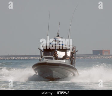US Navy An Inshore Boat Unit assigned to Navy Coastal Warfare Squadron ...