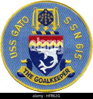 USS Gato (SSN-615) Patch Stock Photo - Alamy