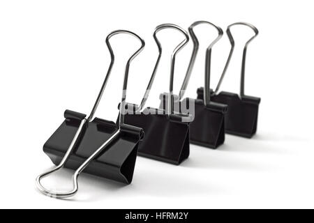 Fold Back Paper Clips Stock Photo - Alamy