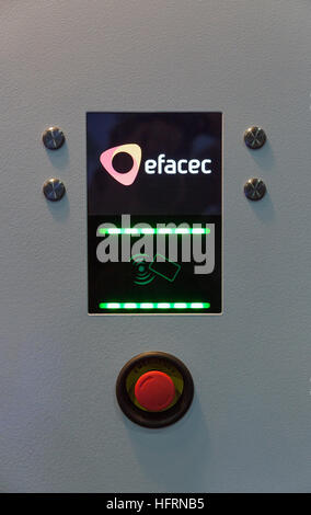 Efacec electric vehicle fast car charger for electric and hybrid cars ...