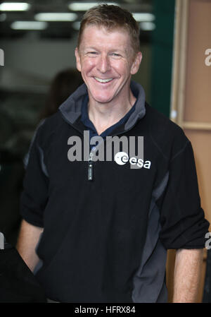 Tim Peake outside ITV Studios today Featuring: Tim Peake Where: London ...