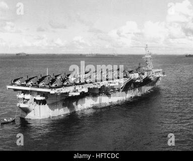 Ulithi Atoll in the Caroline Islands served as a strategic naval base ...