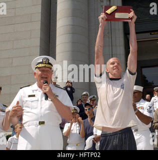 UNITED STATES - MAY 17 - Freshman midshipmen, known as "plebes," roll ...