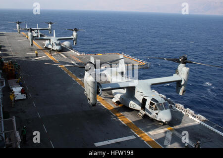first combat deployment, GULF OF AQABA, Marine Aircraft Group 29, Marine Corps MV-22 Osprey ...