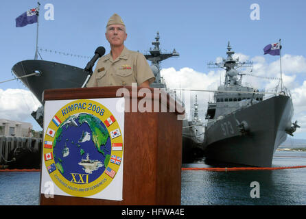 Adm. Samuel J. Locklear, commander of U.S. Pacific Command; Lt. Col ...